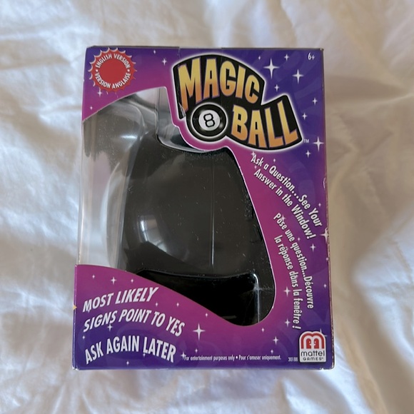 Mattel | Games | Nwt Mattel Magic 8 Ball | Poshmark